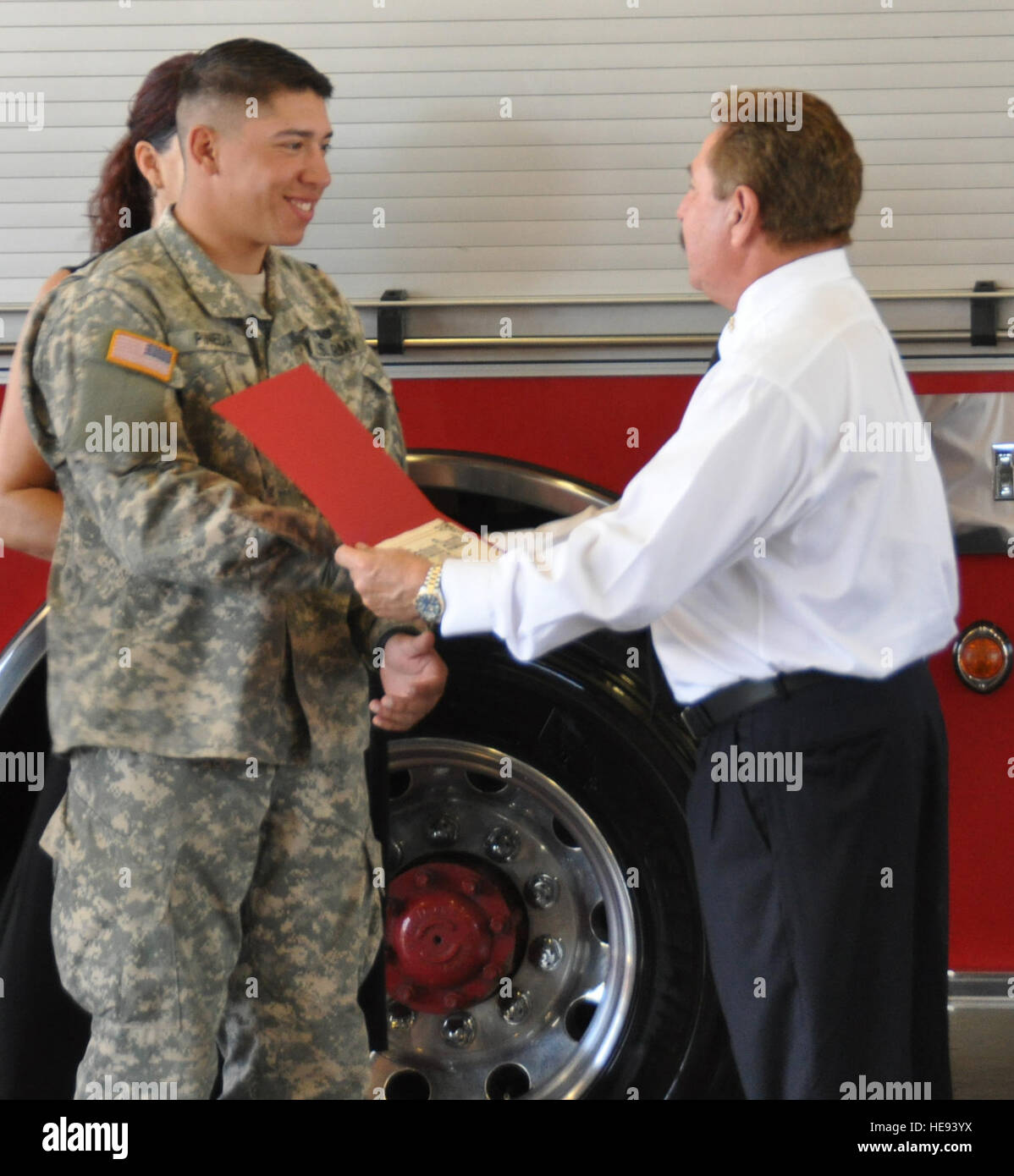 Peoria fire chief bobby ruiz hi-res stock photography and images - Alamy