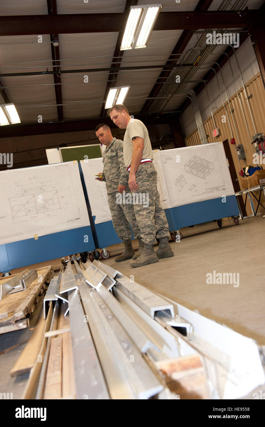 Tech. Sgt. Dustin Lockhart, 49th Maintenance Squadron Aircraft Metals ...