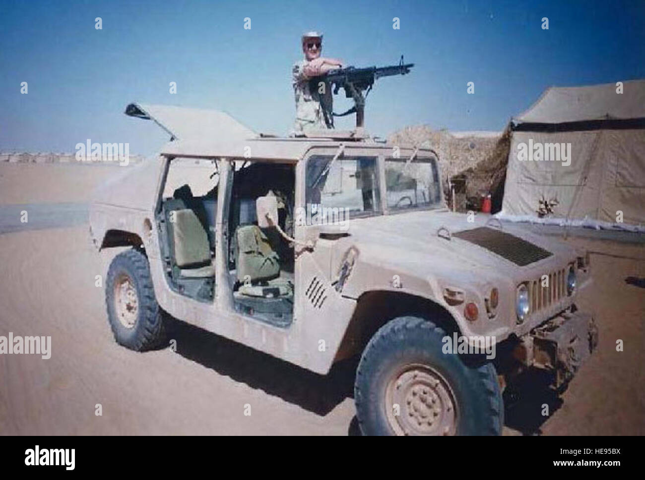 Laura Perry’s former self, Leonard, during a deployment in the Air ...