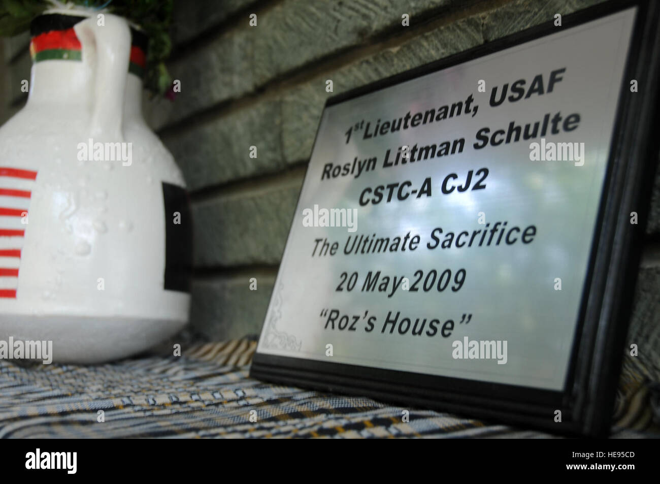 Buildings at Camp Eggers and Sia Sang, Afghanistan, are dedicated to ...