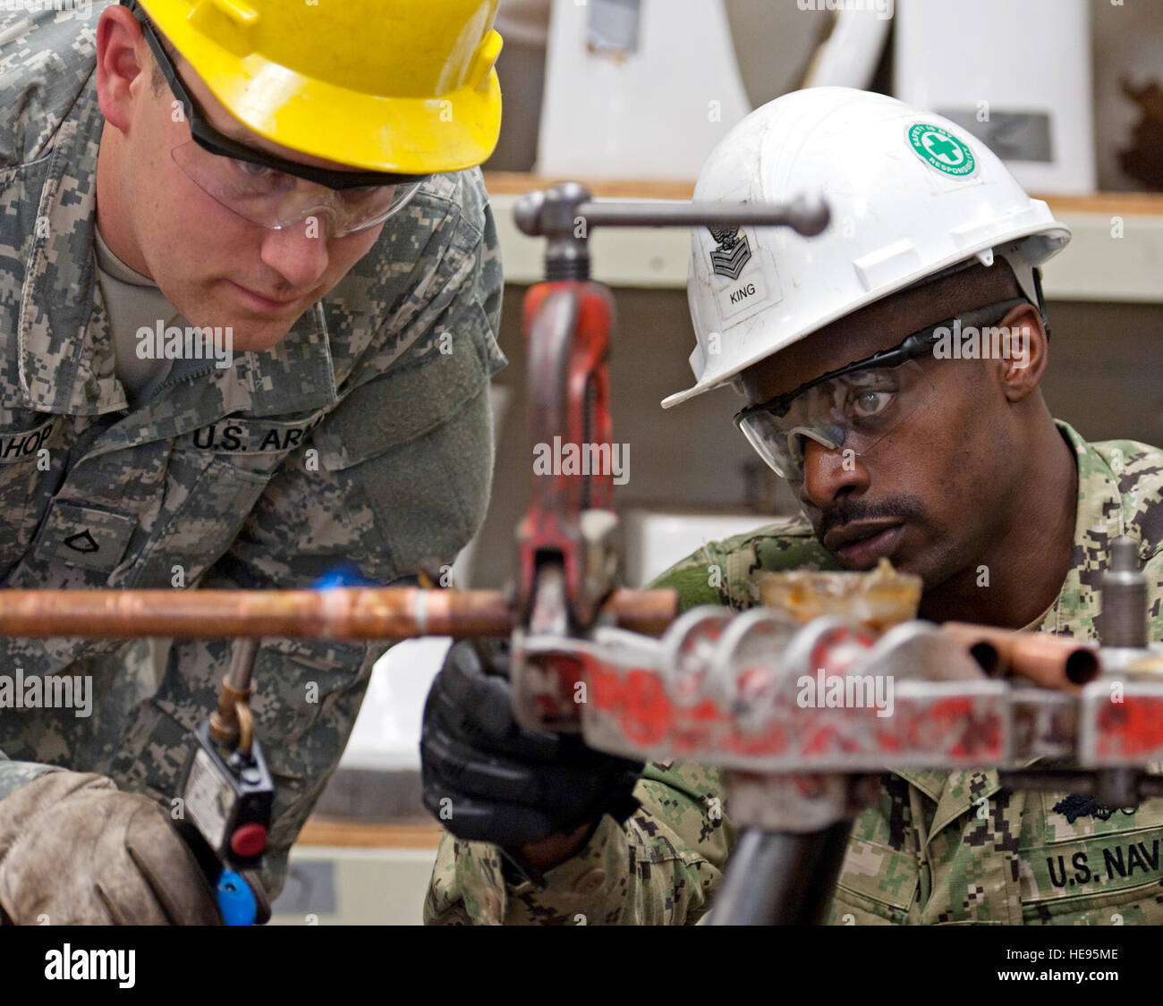 Navy Petty Officer 1st Class Charlie King, 366th Training Squadron ...