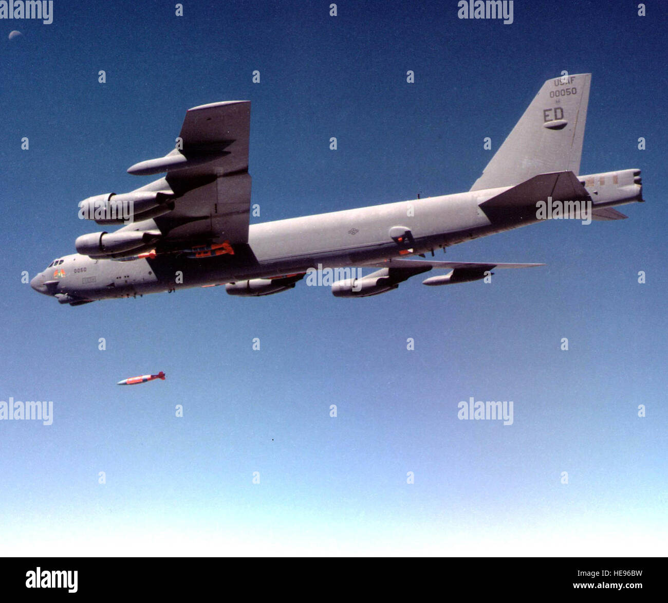 A B-52H Stratofortress from the 419th Flight Test Squadron from Edwards ...