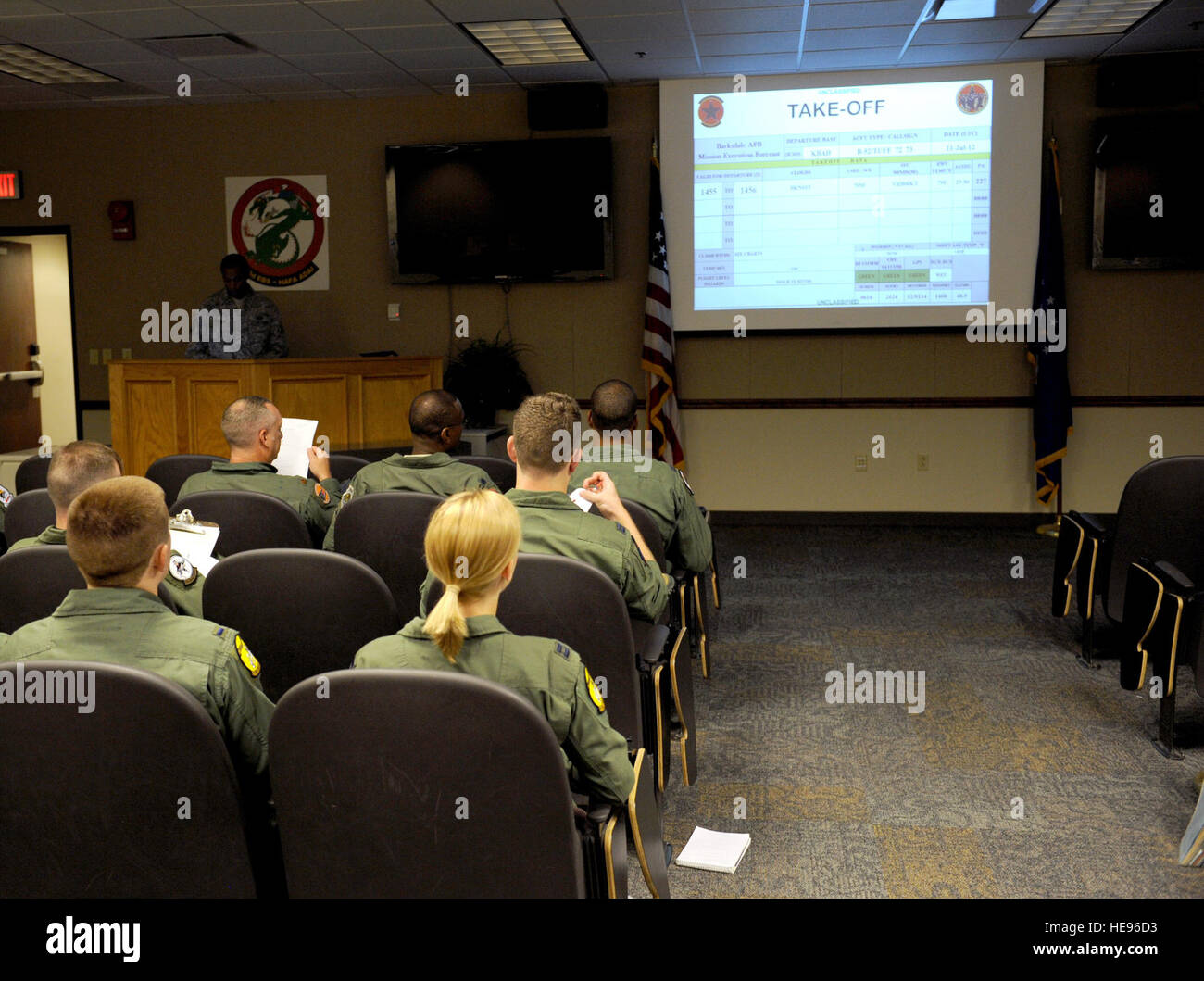 Students from the 11th Bomb Squadron Formal Training Unit Class 12-02 ...