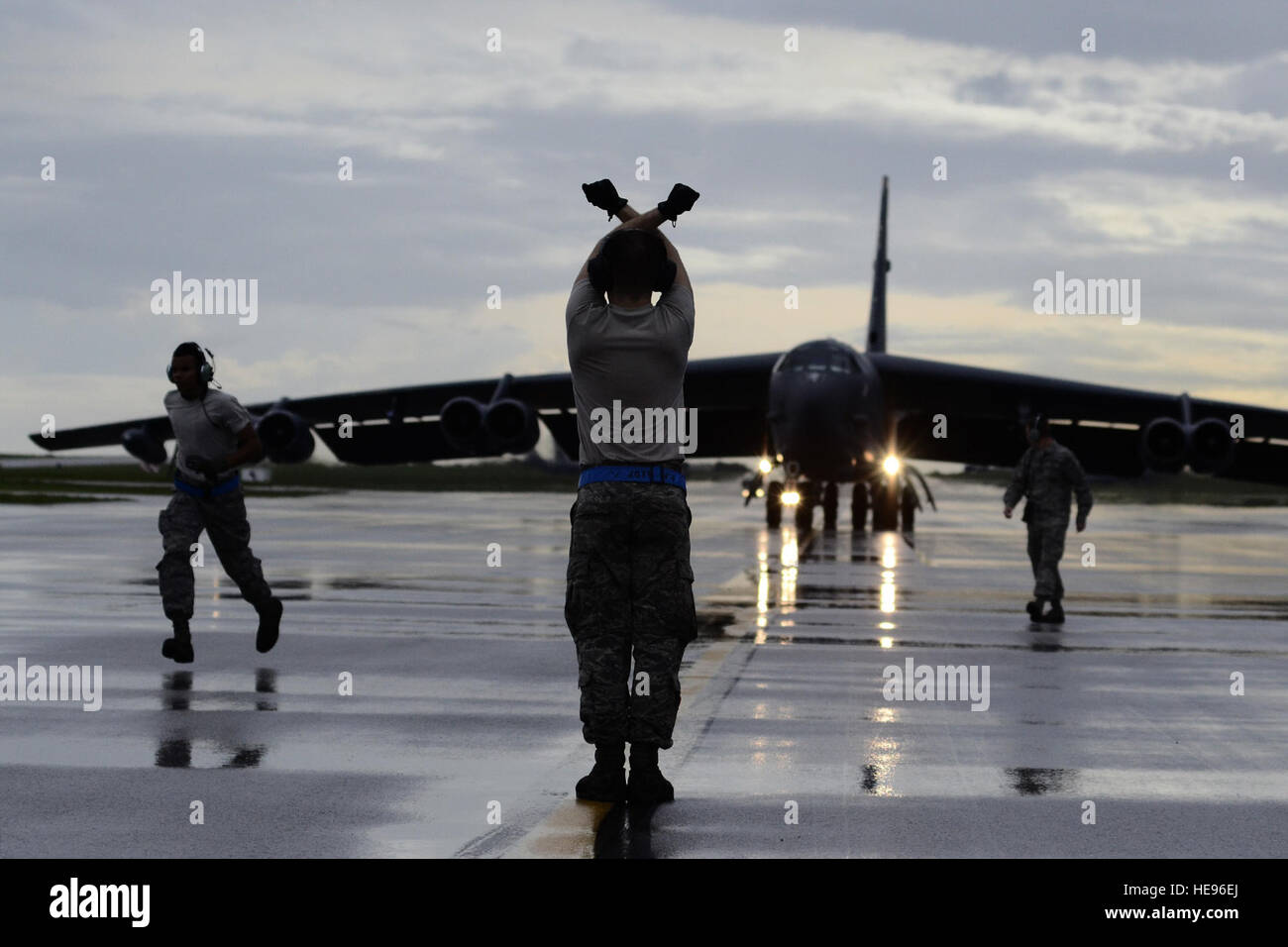 Airman 1st Class Michael Banks, 20th Expeditionary Bomb Squadron ...