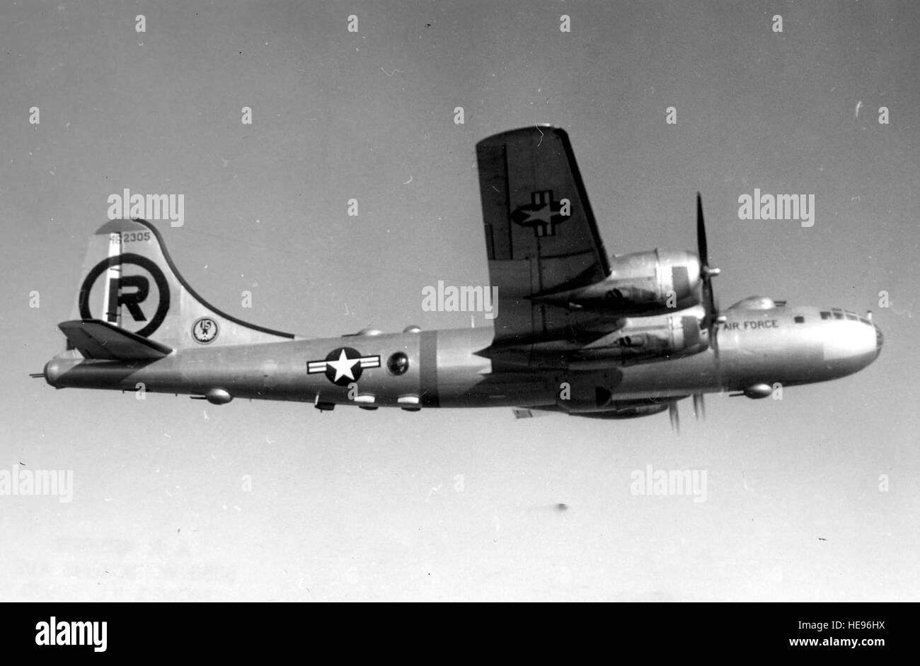 Boeing B-29A-70-BN (S/N 44-62305). Note the streamlined top turret ...