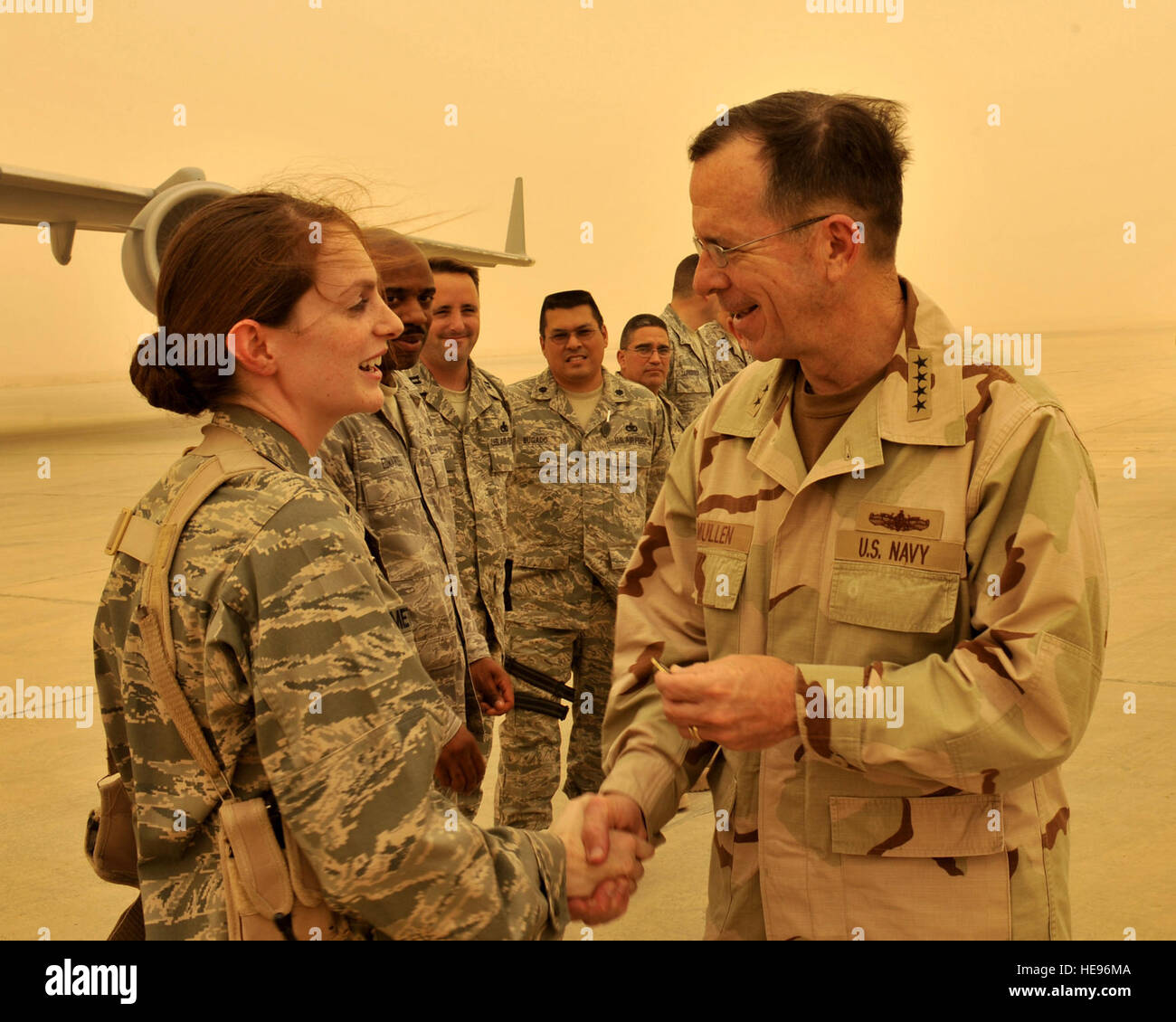 1st Lt. Bethany Mettes, 447th Air Expeditionary Group chief of protocol ...