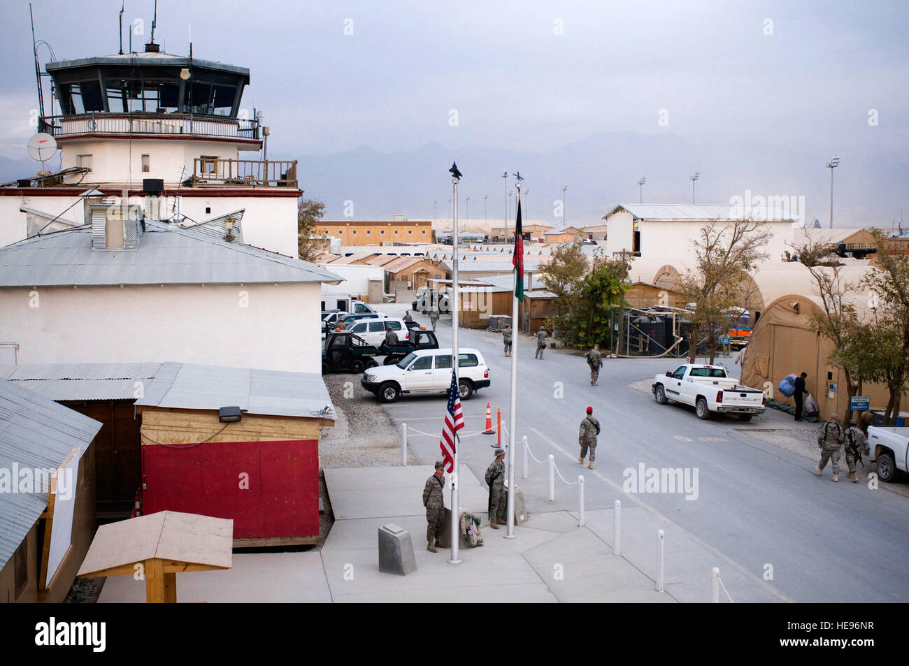Staff Sgt. Keith Nelms and Airman 1st Class Peter Chapman of the 455th ...