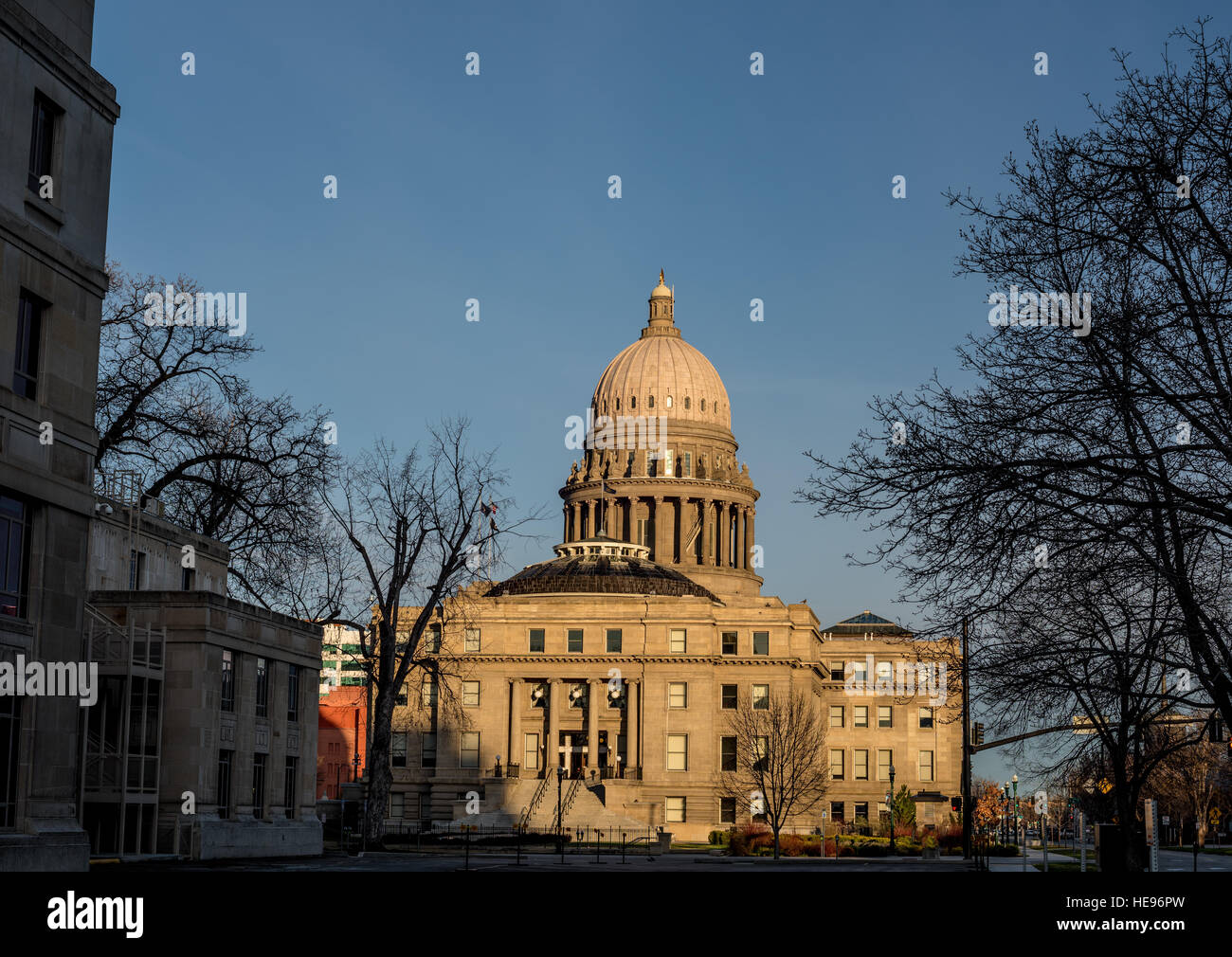 Capital of Idaho in the morning light Stock Photo - Alamy