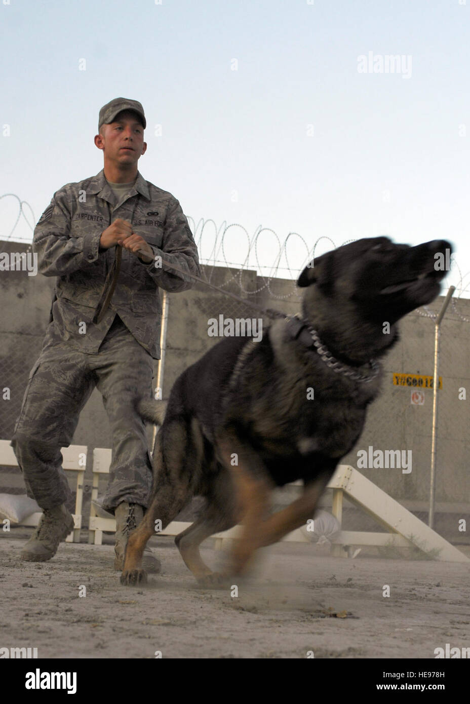 Staff Sgt. Scott Carpenter from the 455th Expeditionary Security Forces ...