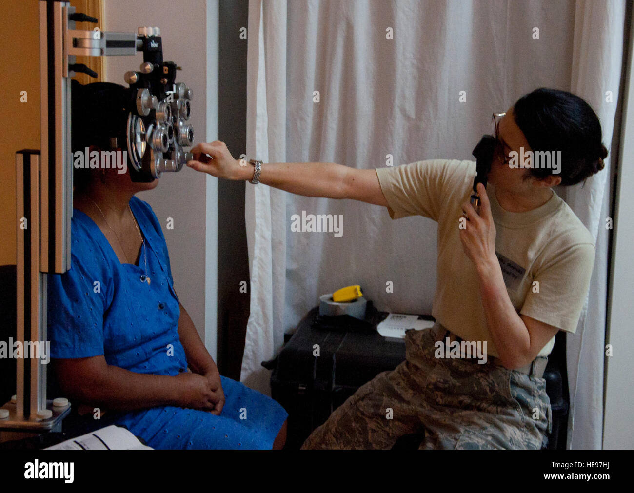 U.S. Air Force Maj. Jaime Okamura, New Horizons optometrist deployed ...