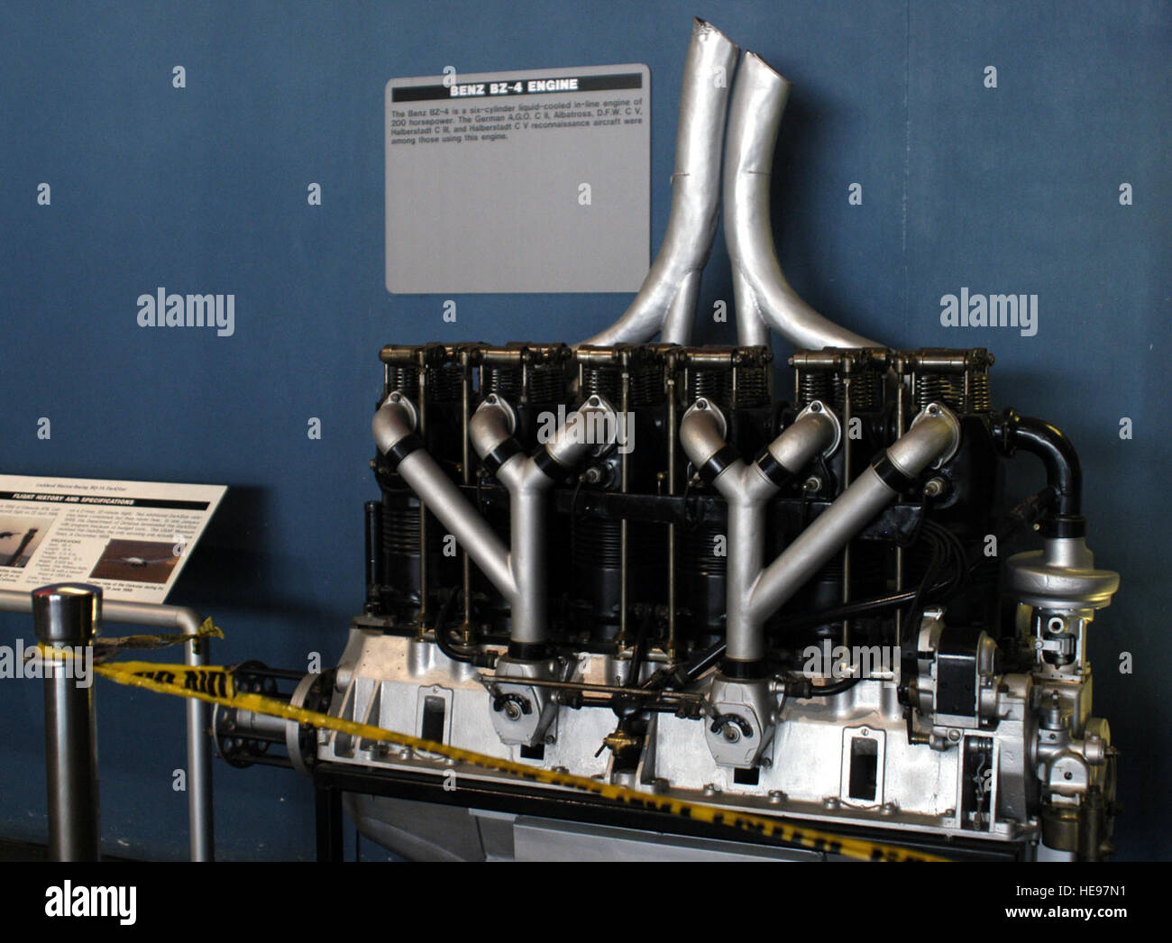 DAYTON, Ohio -- Benz BZ-4 on display in the Research & Development ...