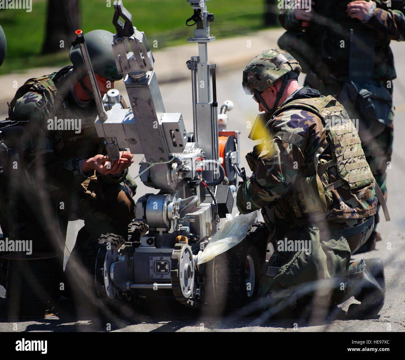 Airman 1st Class Nicholas Mazza, 8th Civil Engineer Squadron explosive ...
