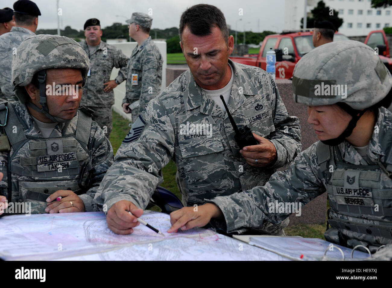 Map of okinawa kadena hi-res stock photography and images - Alamy