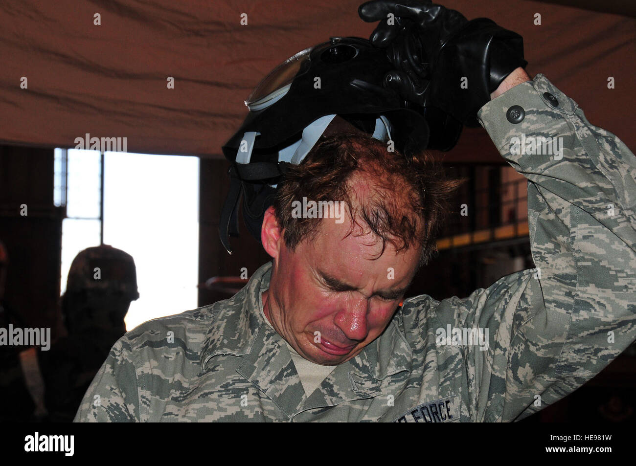 U.S. Air Force Staff Sgt. Timothy Sudduth, a member 140th Force Support ...
