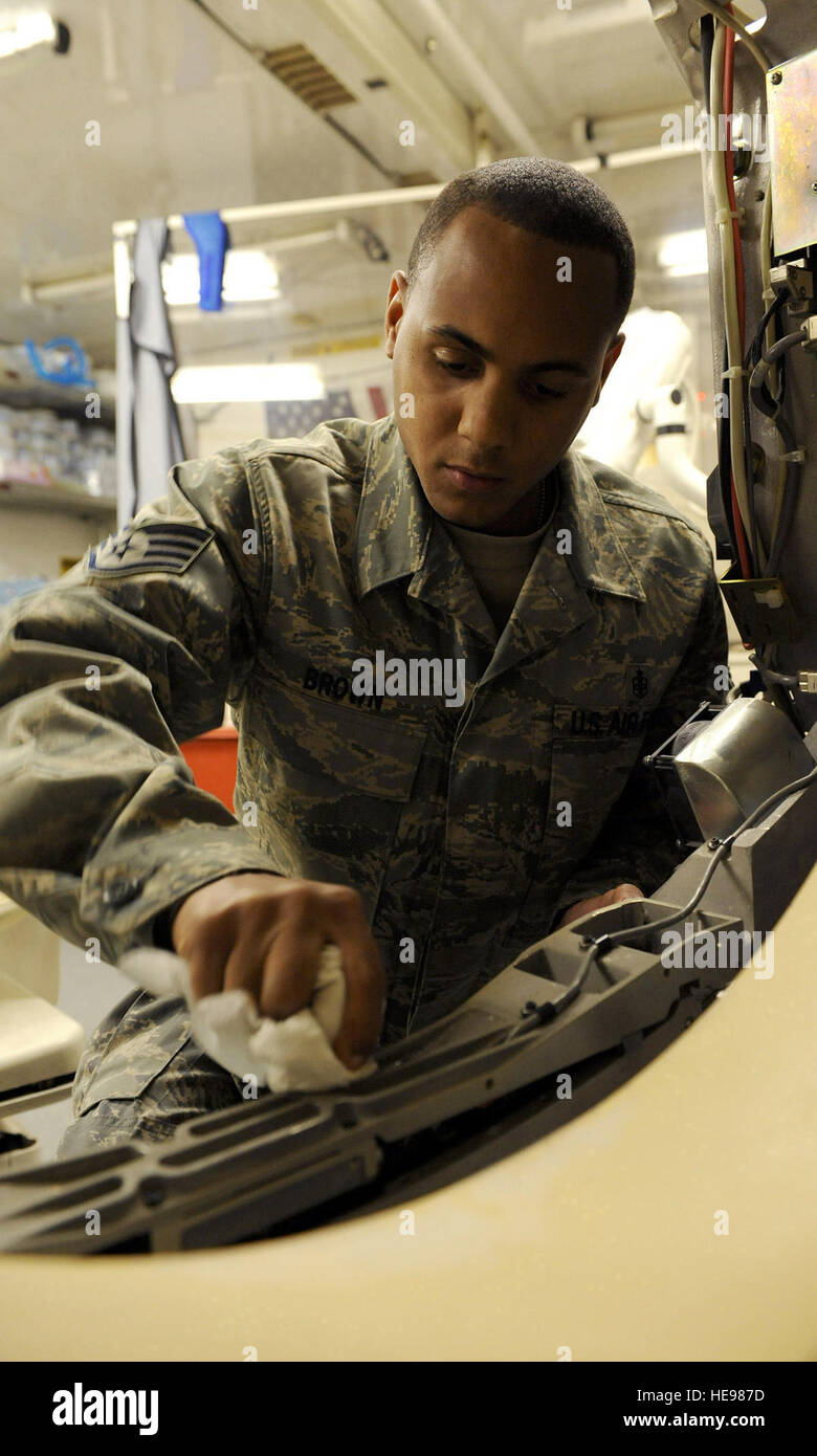 JOINT BASE BALAD, Iraq -- Staff Sgt. Christopher Brown, biomedical ...