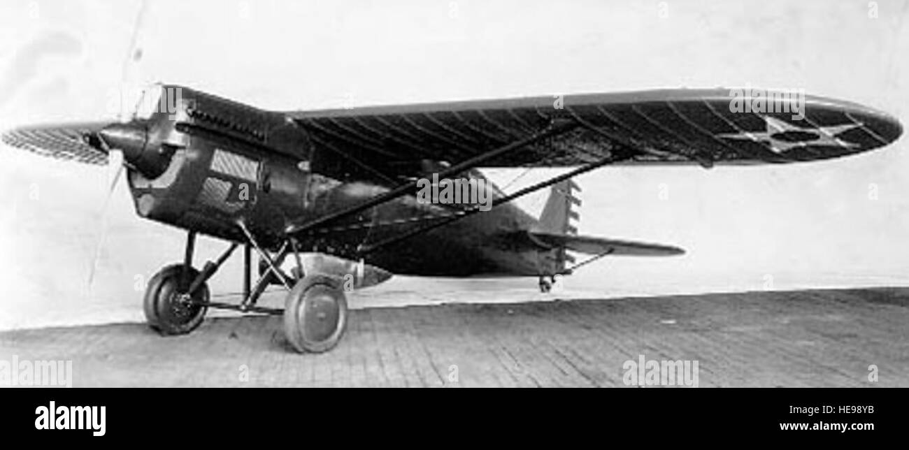 Boeing XP-9 3/4 front view. (U.S. Air Force photo Stock Photo - Alamy