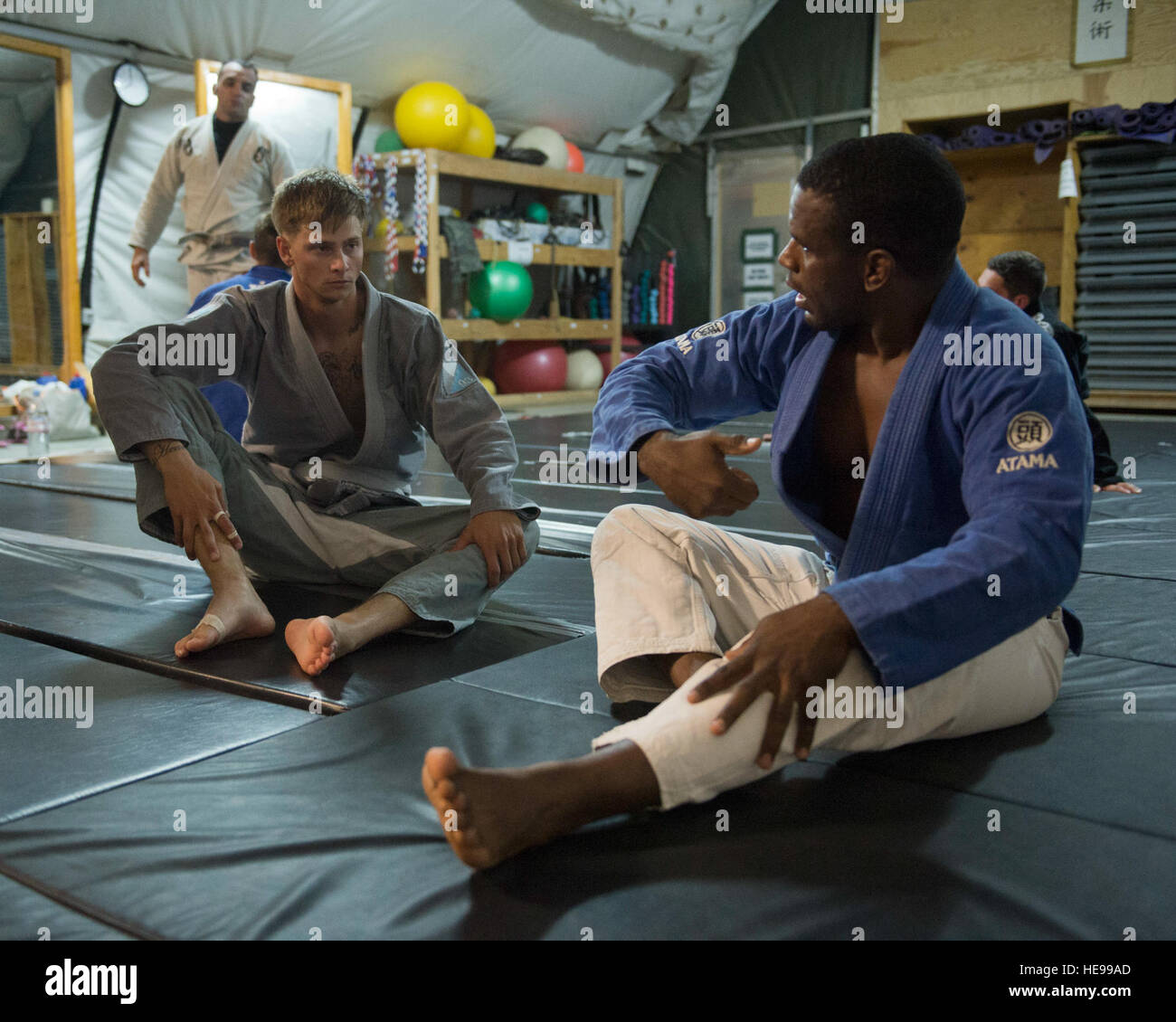 Jiu jitsu techniques hi-res stock photography and images - Alamy