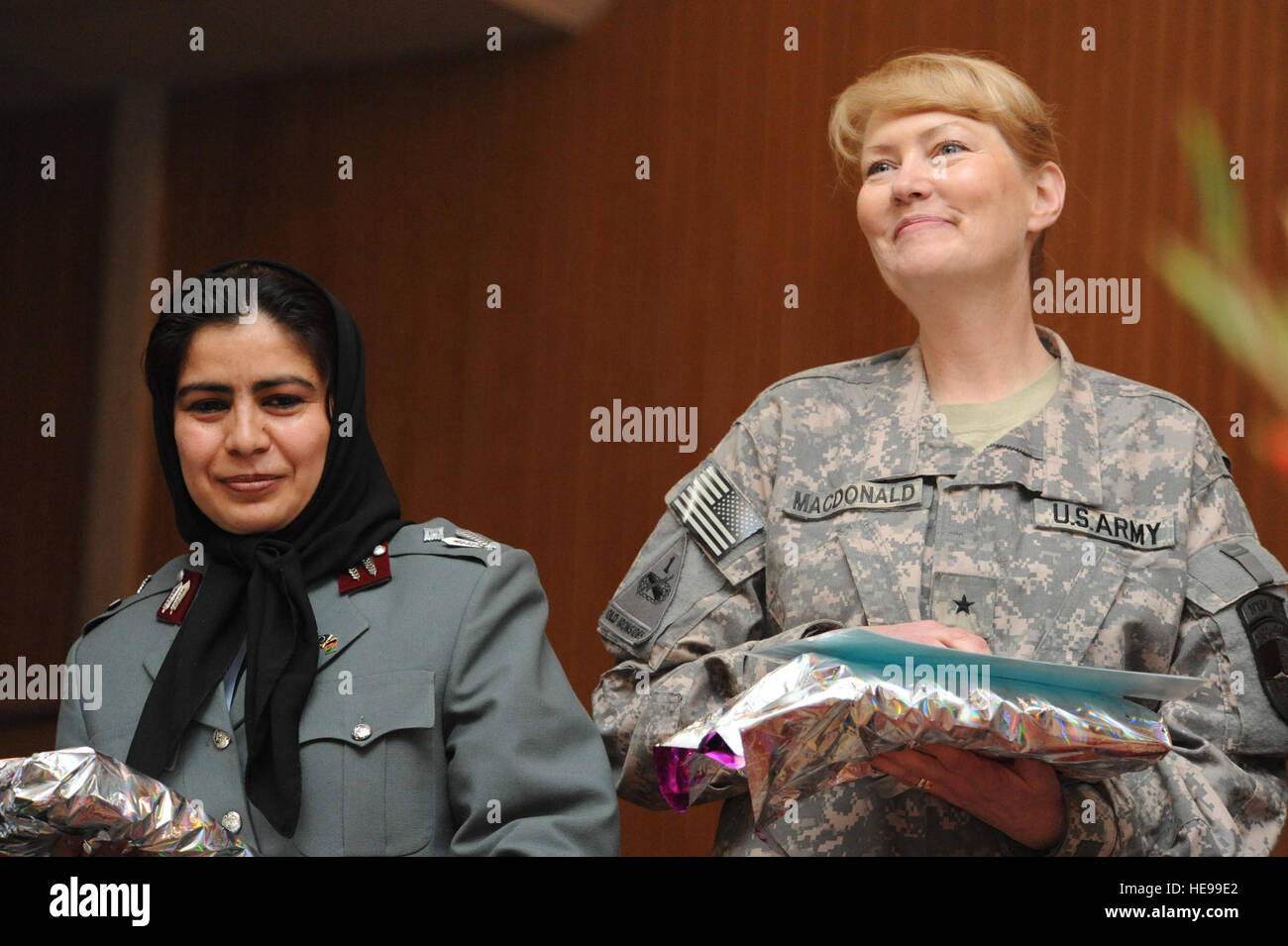 Kabul,Afghanistan-- Brig.Gen. Anne Macdonald, assisting commanding ...