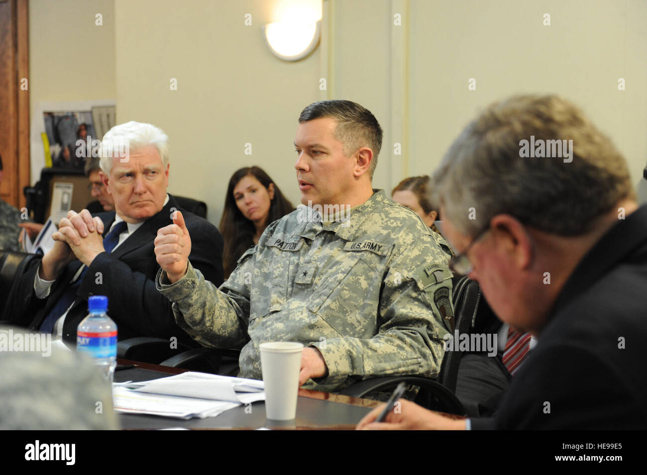 Kabul,Afghanistan-- Brig.Gen. Gary S. Patton, Combined Security ...