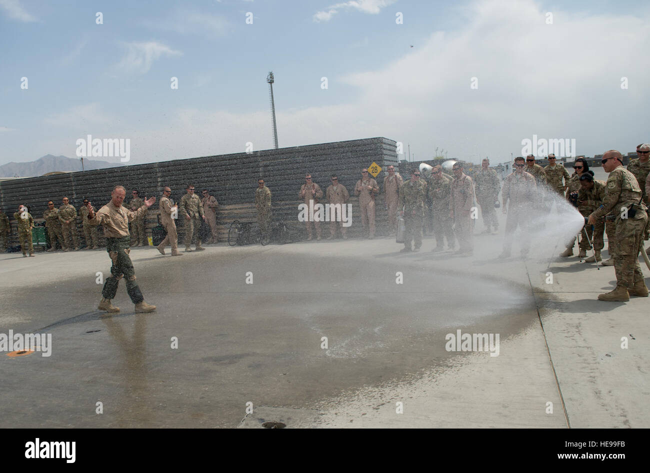 U.S. Air Force Brig. Gen. Mark D. Kelly, 455th Air Expeditionary Wing ...