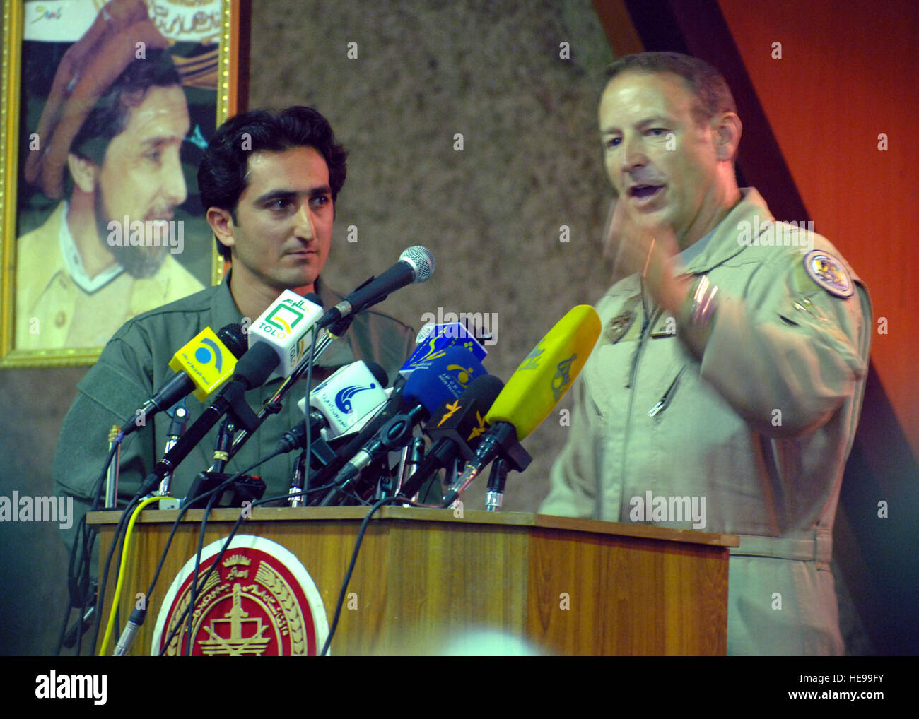 KABUL AFGHANISTAN INTERNATIONAL AIRPORT (May 5, 2010)--Brig. Gen ...