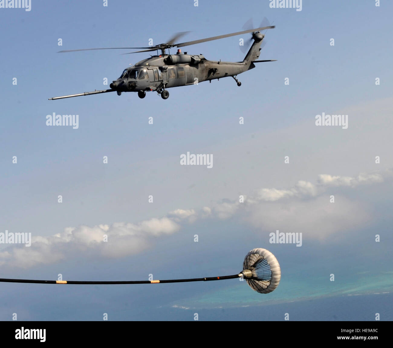 An U.S. Air Force HH-60 Pave Hawk from the 303rd Expeditionary Rescue ...