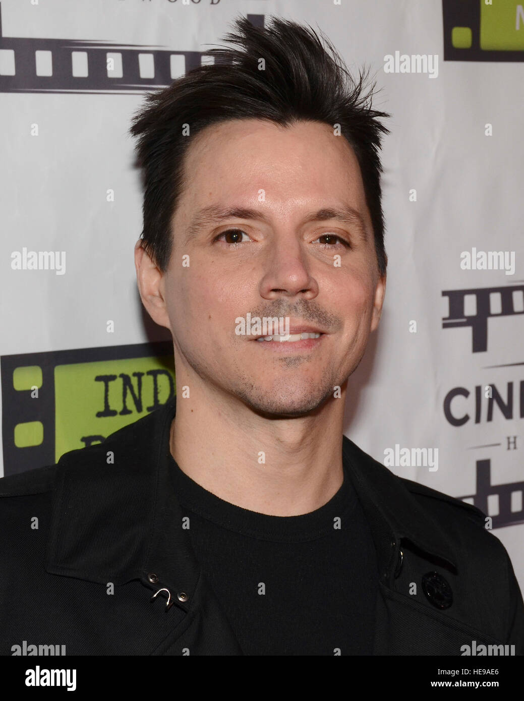 Enrique Sapene arrives at the Los Angeles Screening of "The Boatman" at ...