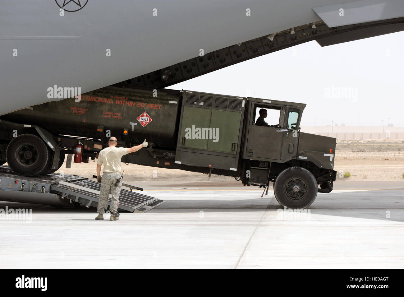 Military mission command truck hi-res stock photography and images - Alamy