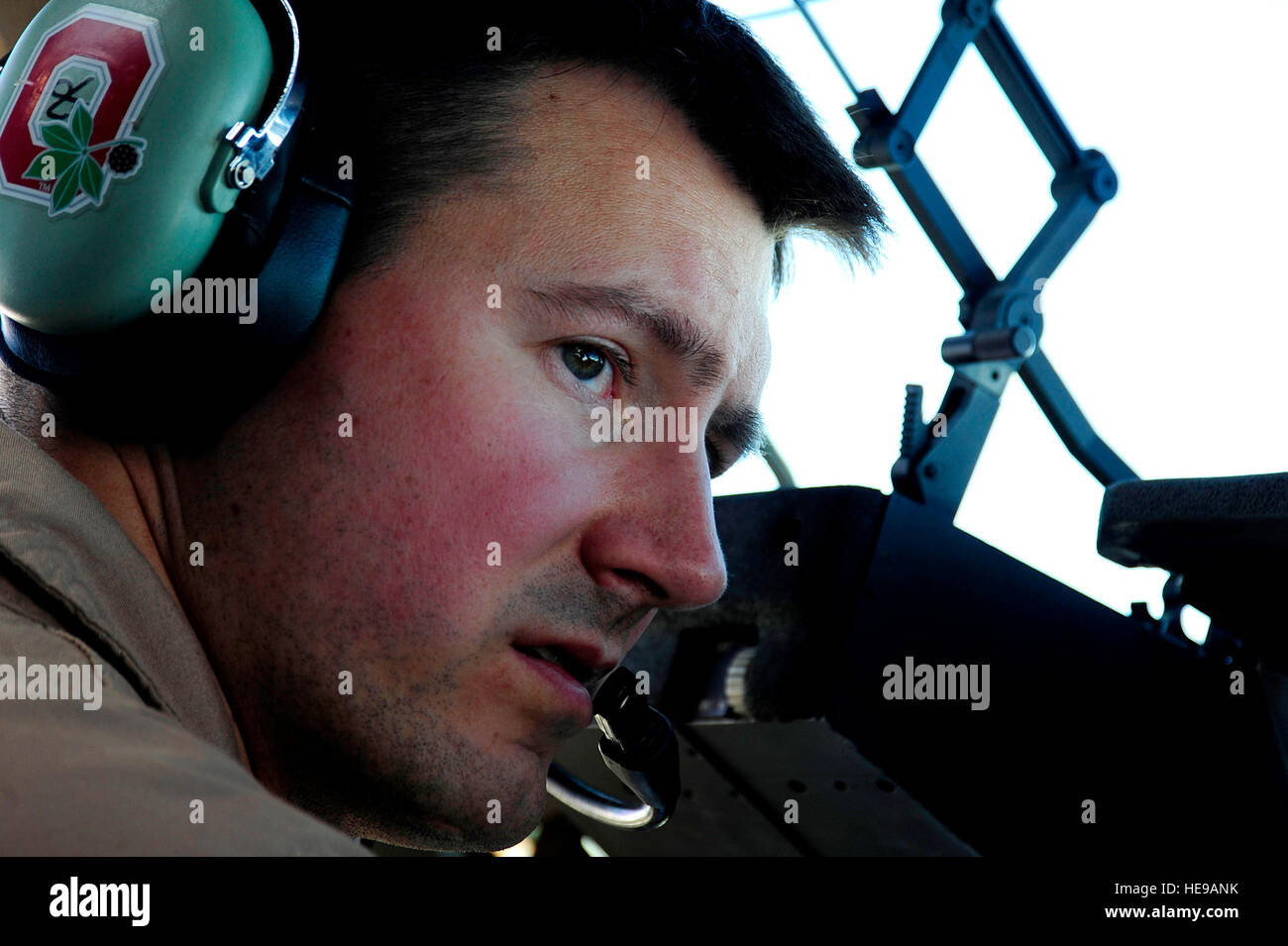 U.S. Air Force Capt. Kevin Kretz, a C-17 Globemaster III pilot assigned ...