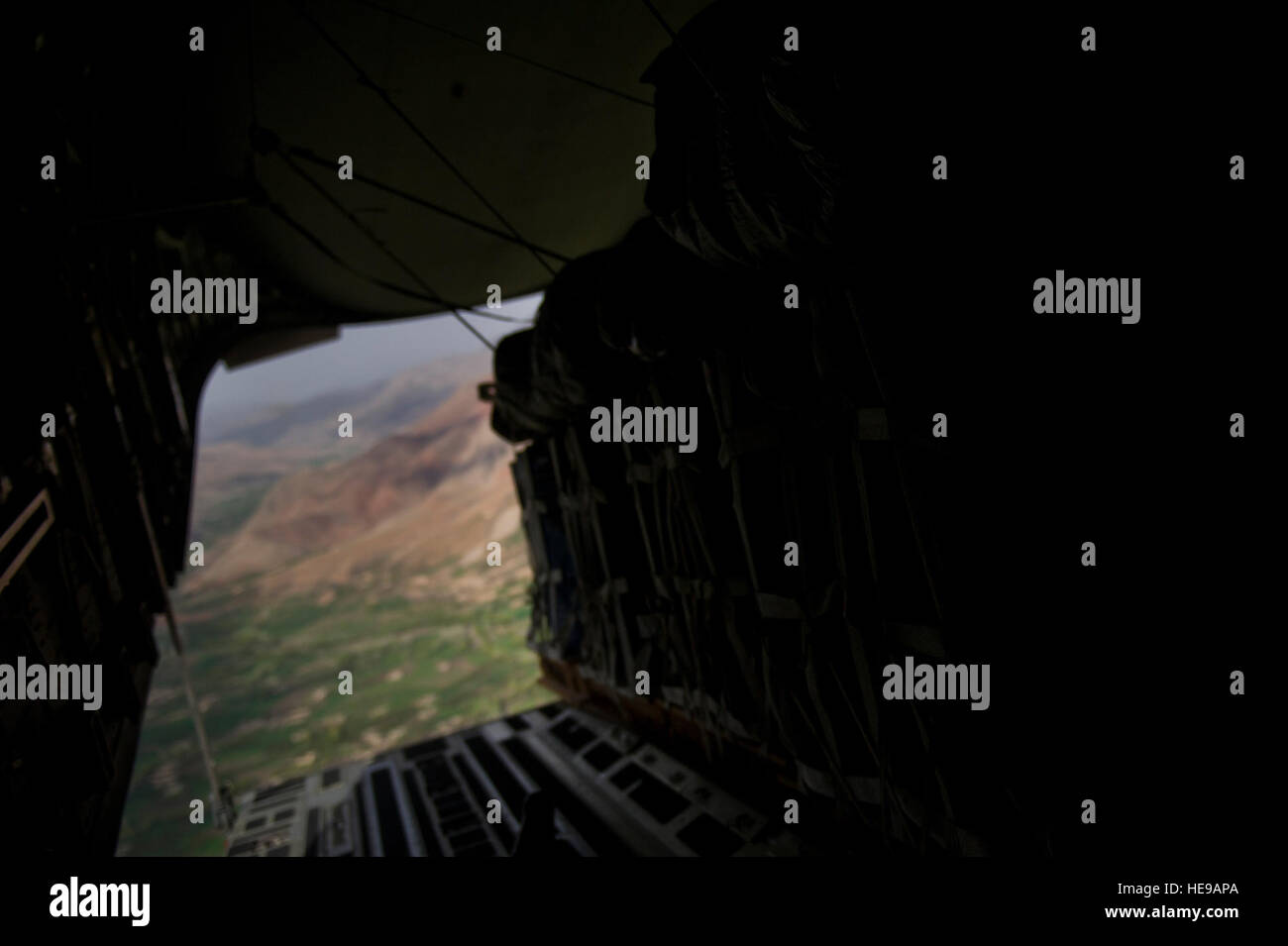 U s air force released air drop cargo hi-res stock photography and ...