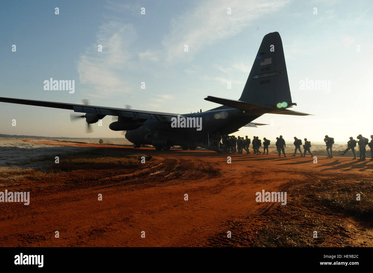 081206-F-8006M-787 A U.S. Air Force C-130 Hercules from the 2nd Airlift ...