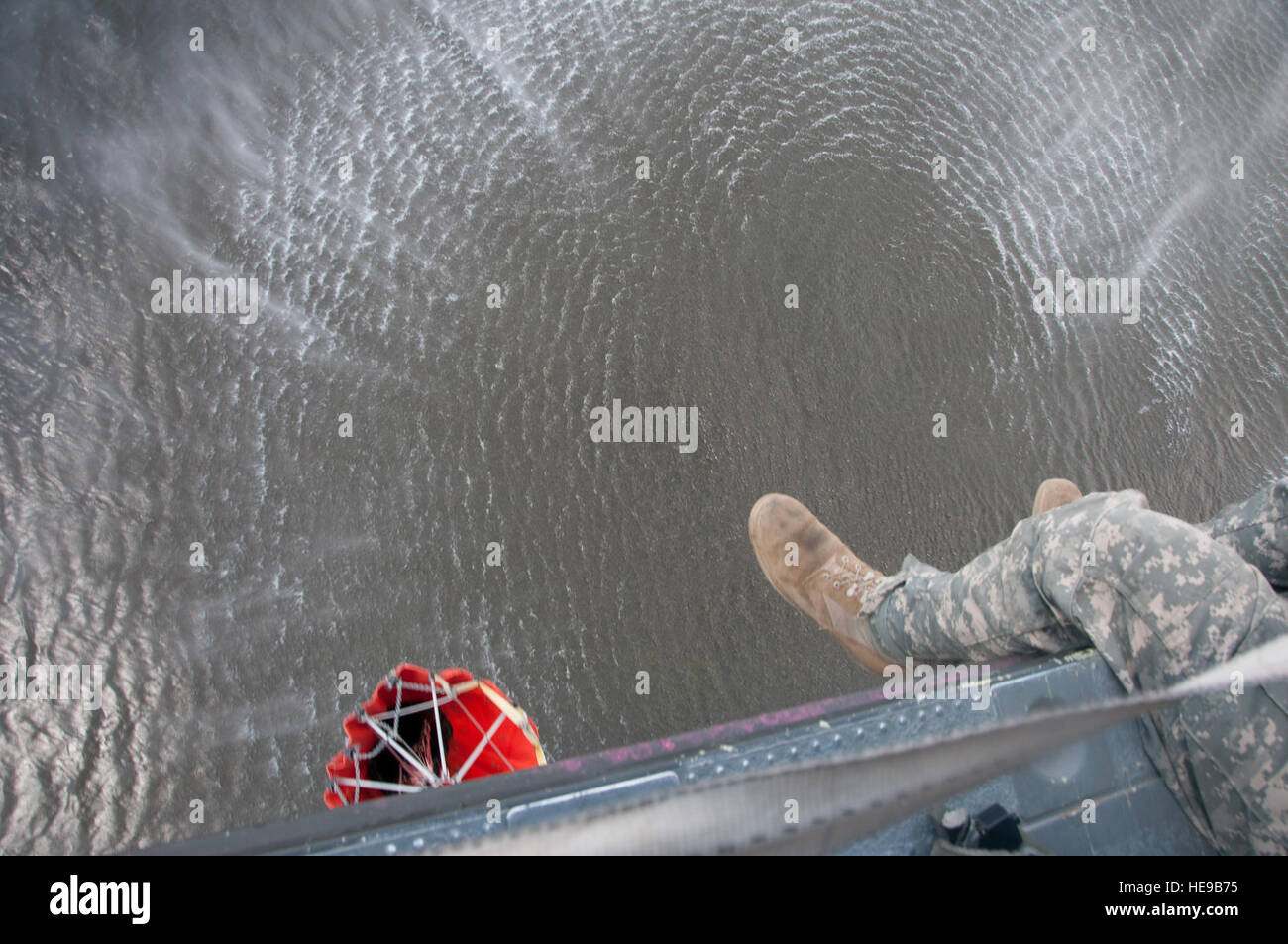 Sgt. Chris Boni, California Army National Guard crew chief from the 1 ...