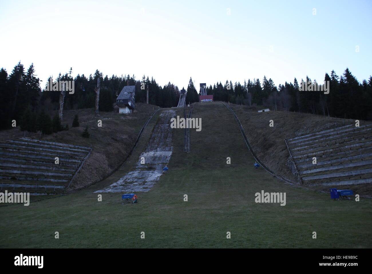 Mount Igman, near Sarajevo, site of the 1984 Winter Olympic Games, with ...
