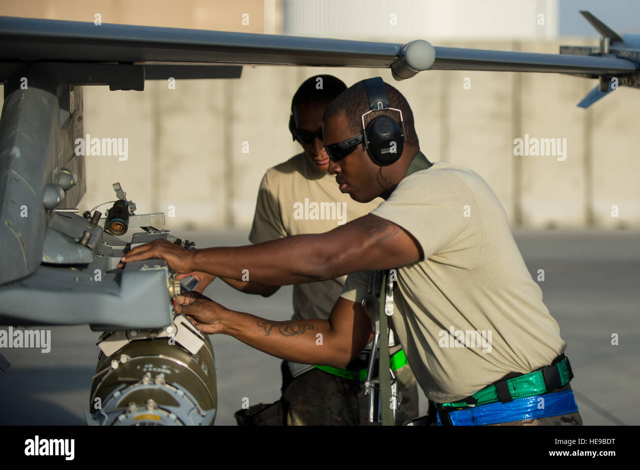 U.S. Air Force Tech. Sgt. Harrison Ragin, 455th Expeditionary Aircraft ...