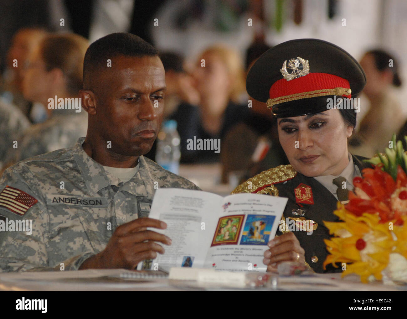 BAGRAM AIR BASE, Afghanistan - Brig. Gen. Rodney Anderson, deputy Stock ...