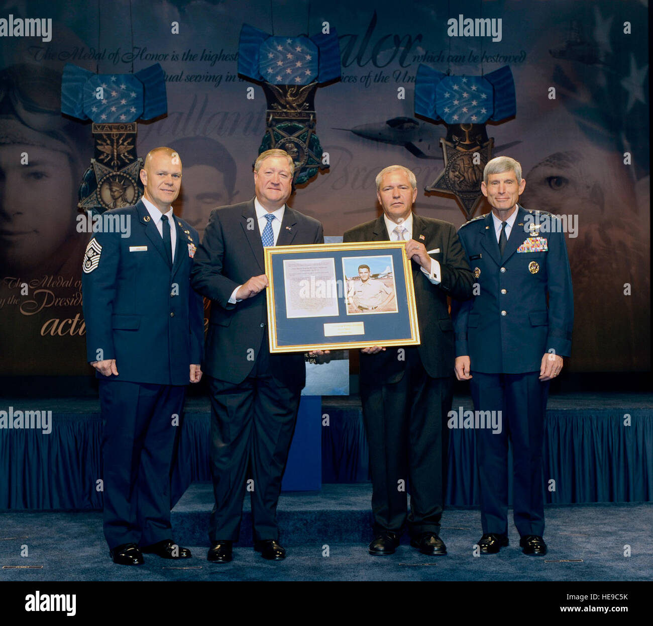 Chief Master Sgt Of The Air Force James A Roy Stock Photos & Chief ...