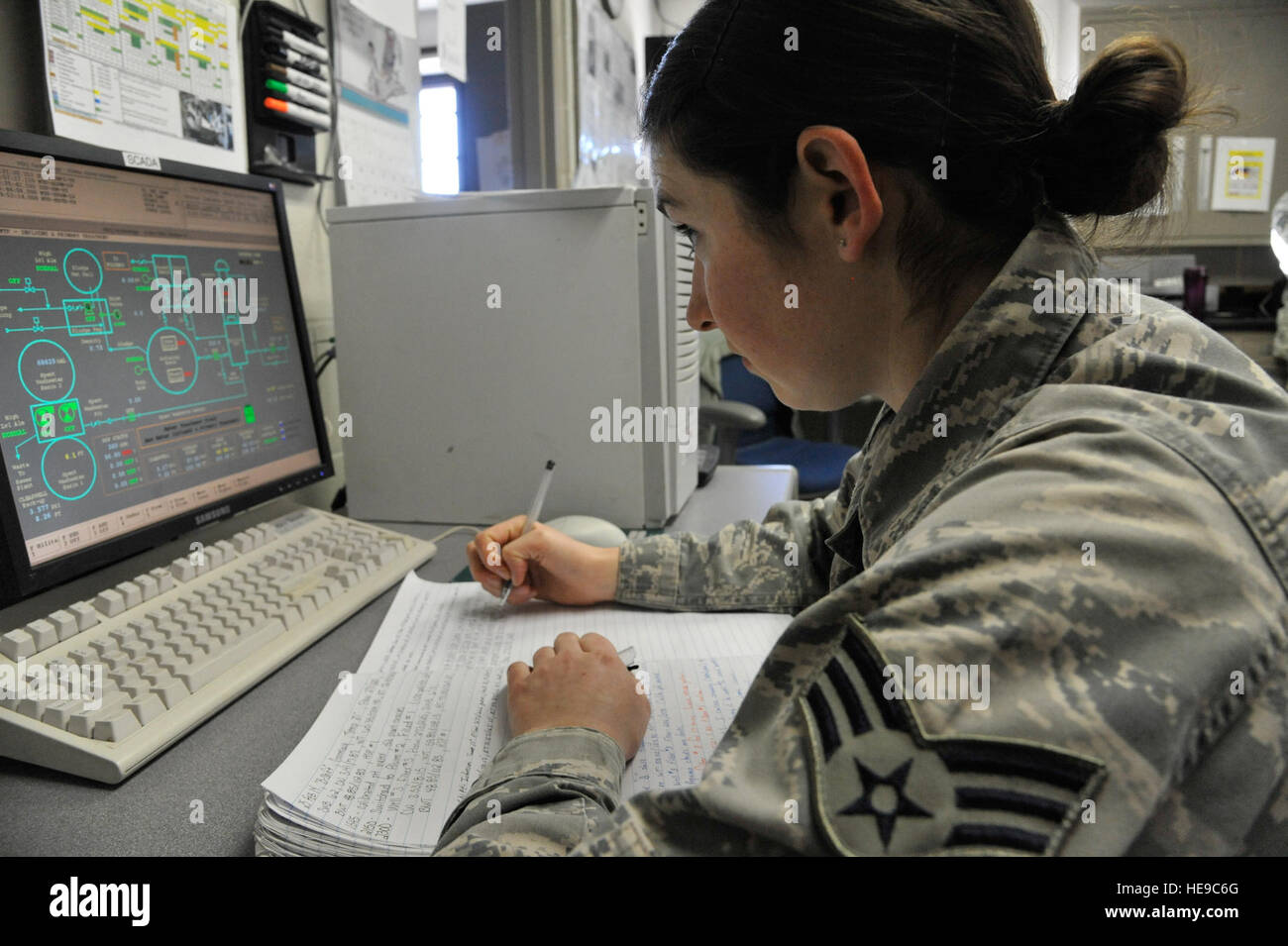 U.S. Air Force Senior Airman Jenifer Gormley, 509th Civil Engineer ...