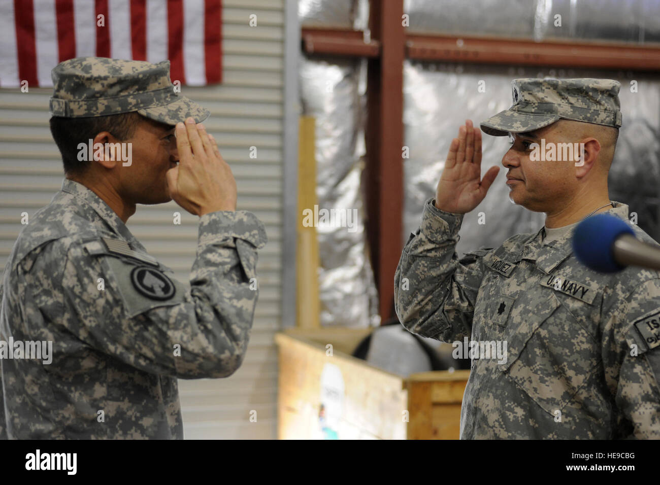 After a traditional U.S. Navy transfer of authority consisting of a ...