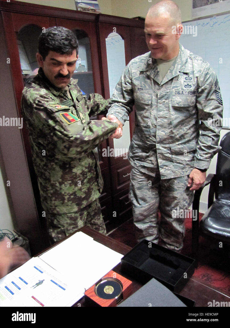 100624-F-5188L-001 KABUL, Afghanistan -- Afghan National Army Air Force ...
