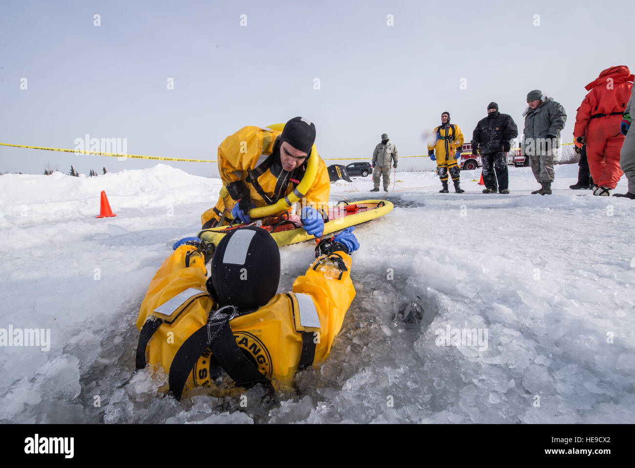 U.S. Air Force Airman 1st Class Israel Hernandez, a 354th Civil ...