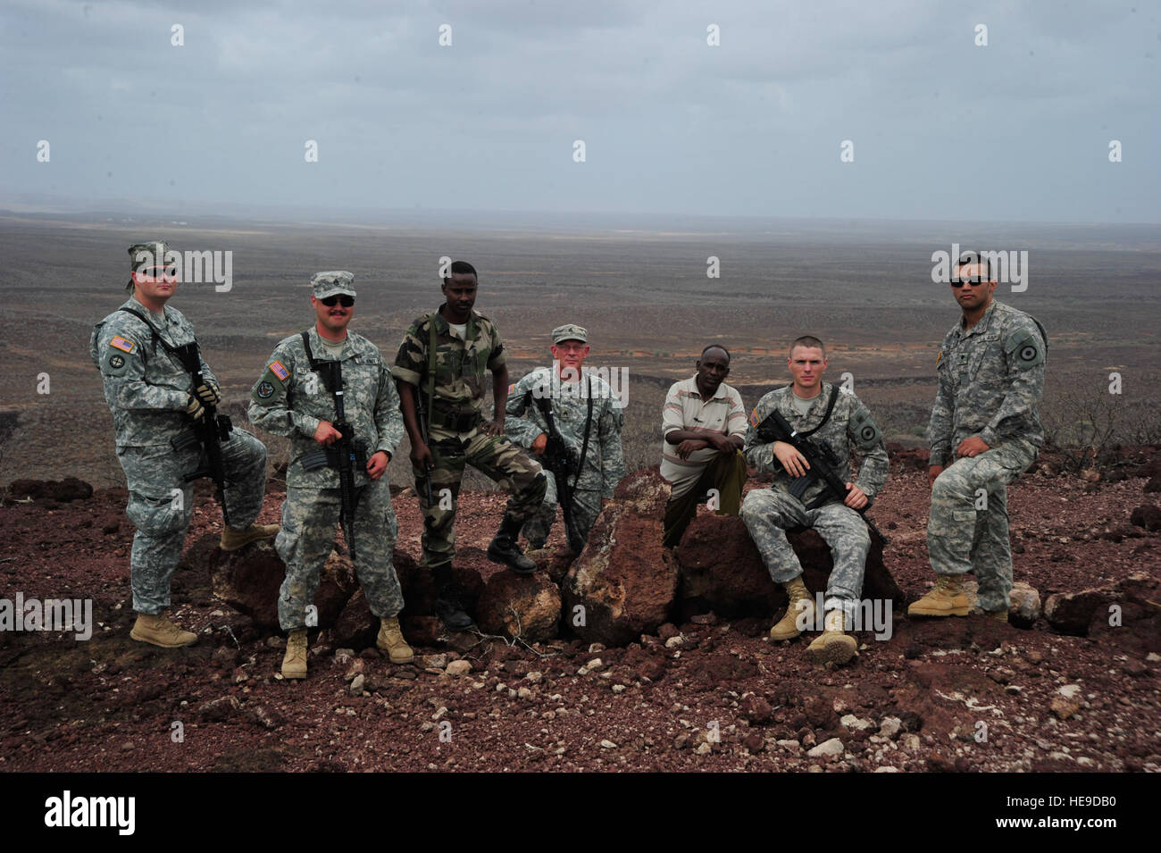 Portrait of U.S. Army 1st Battalion, 161st Field Artillery, and ...
