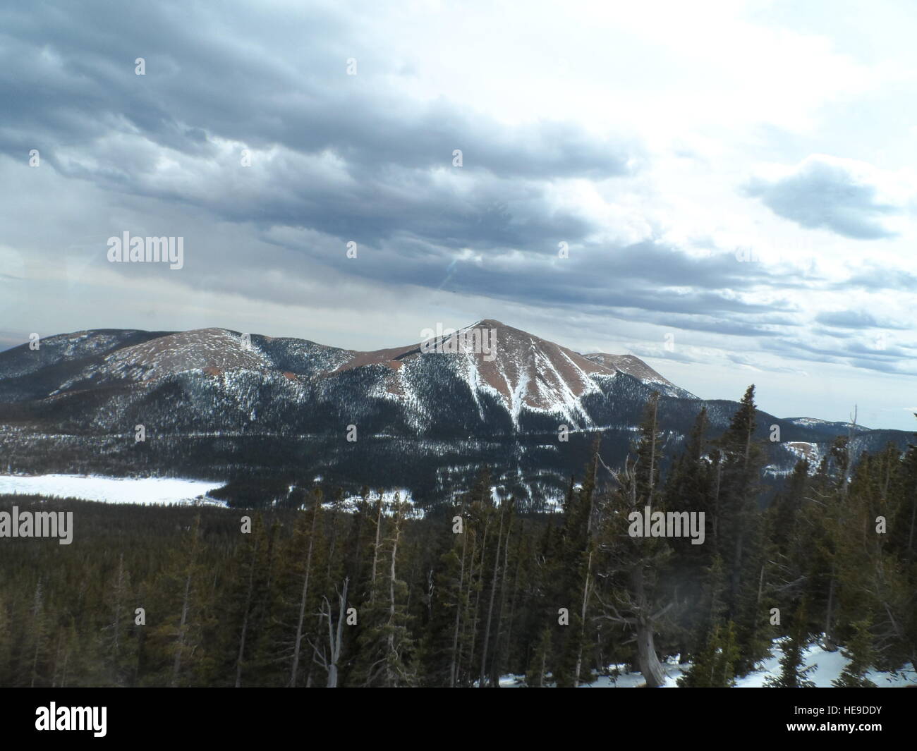 Climbing Pike's Peak Stock Photo - Alamy