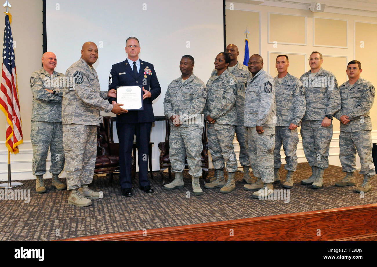 Chief Master Sgt. Jeffery Wilson, 20th Maintenance Group quality ...