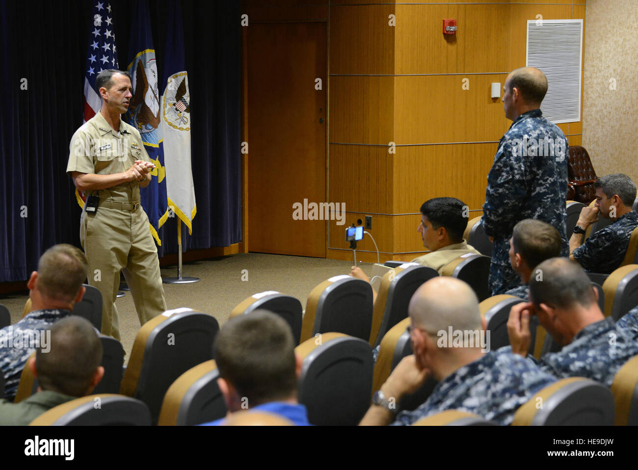 The Chief of Naval Operations (CNO), U.S. Navy Adm. John M. Richardson ...