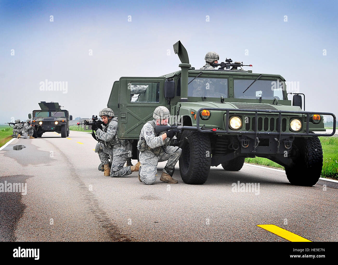 51st security force hi-res stock photography and images - Alamy