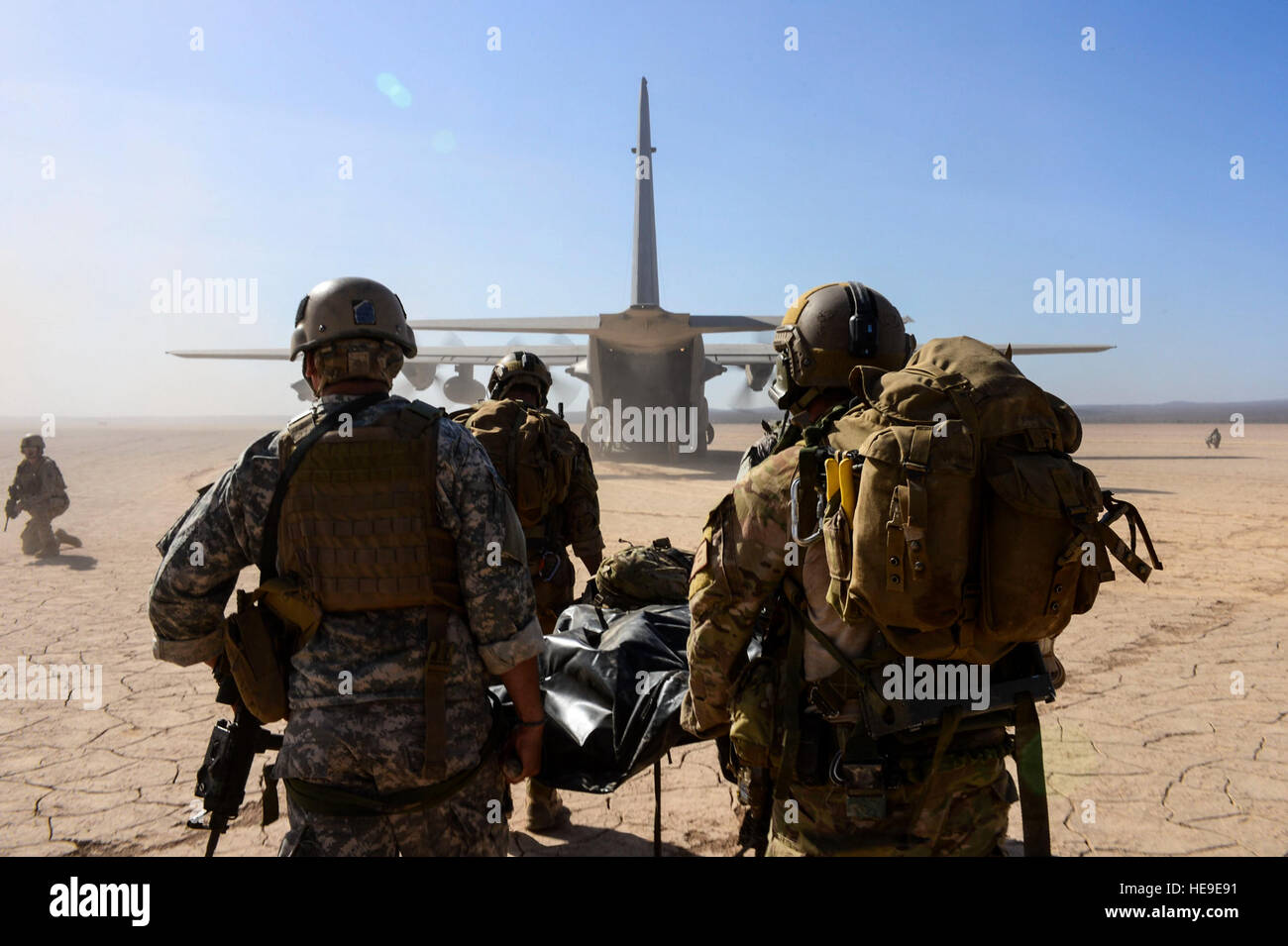 Site security team joint combat search and rescue hi-res stock ...