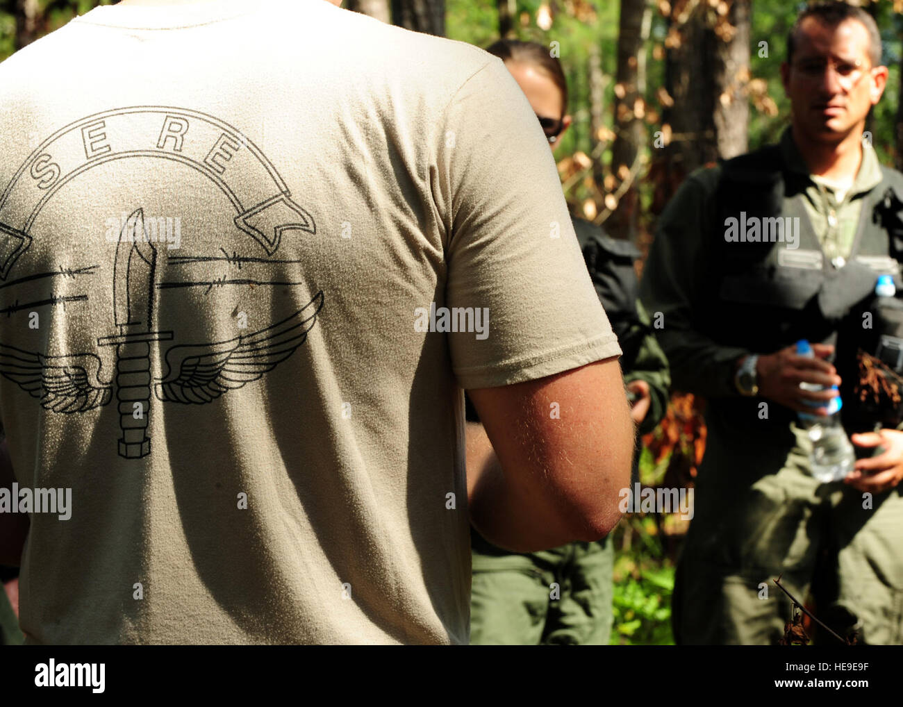 A Survive Evade Resistance and Escape specialist speaks to military ...