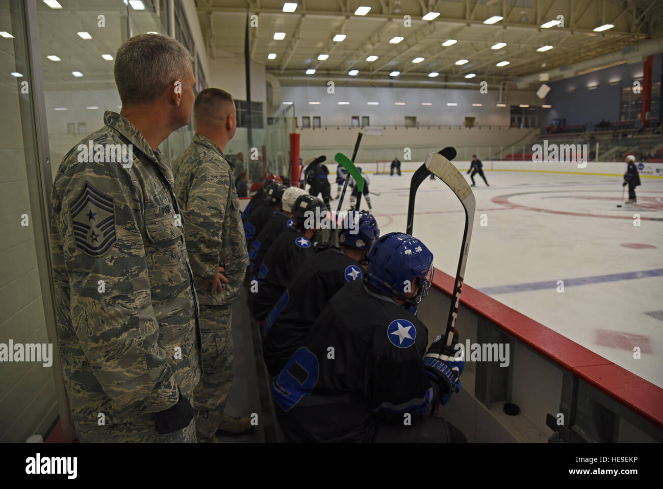 Col. Brian McDaniel, 92nd Air Refueling Wing commander, and Chief ...