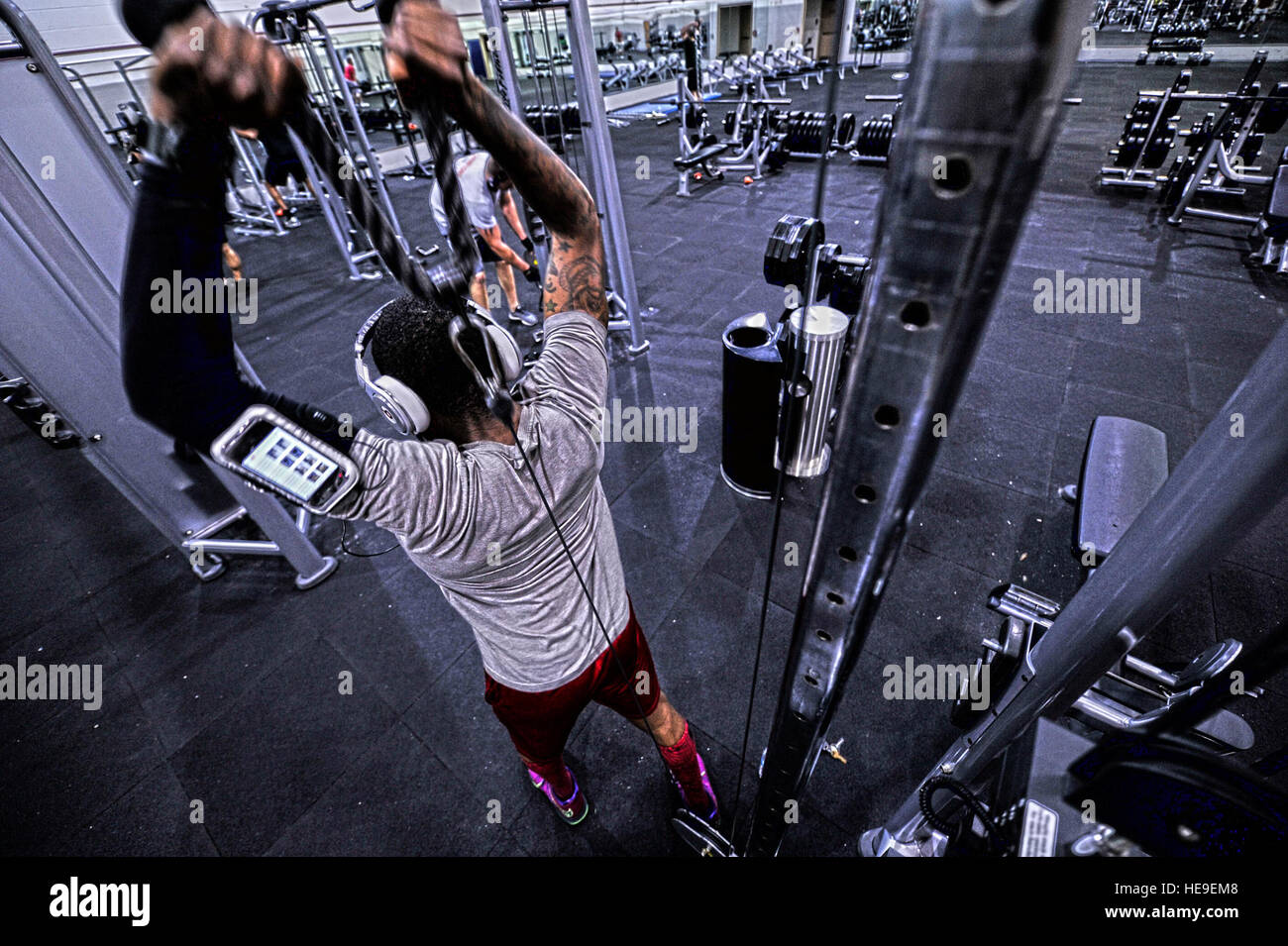 Commando fitness center hi-res stock photography and images - Alamy
