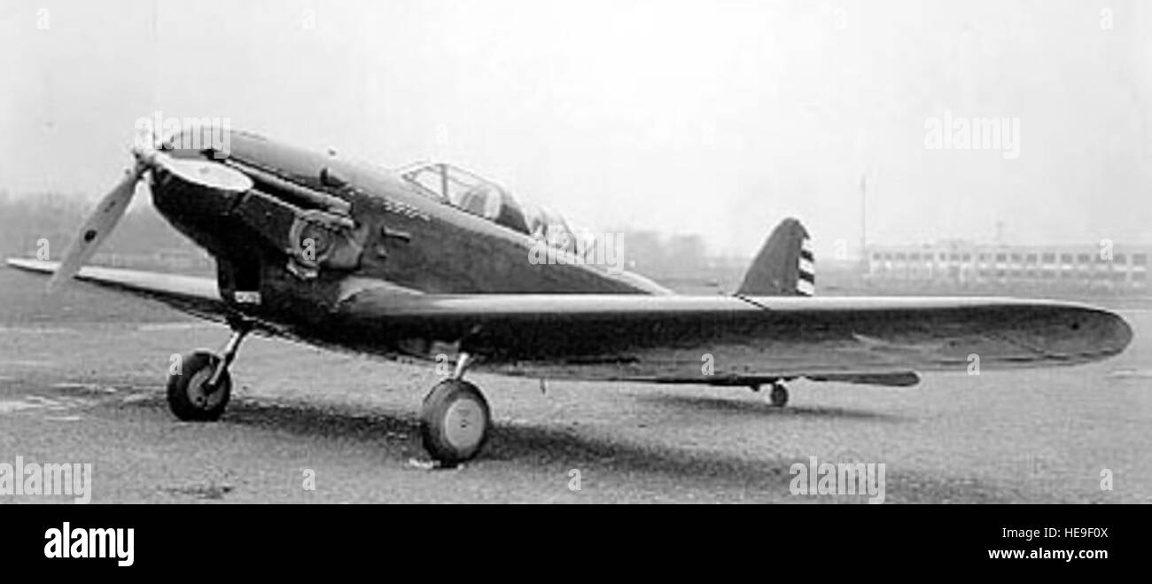 Consolidated P-30A 3/4 front view. (U.S. Air Force photo Stock Photo ...
